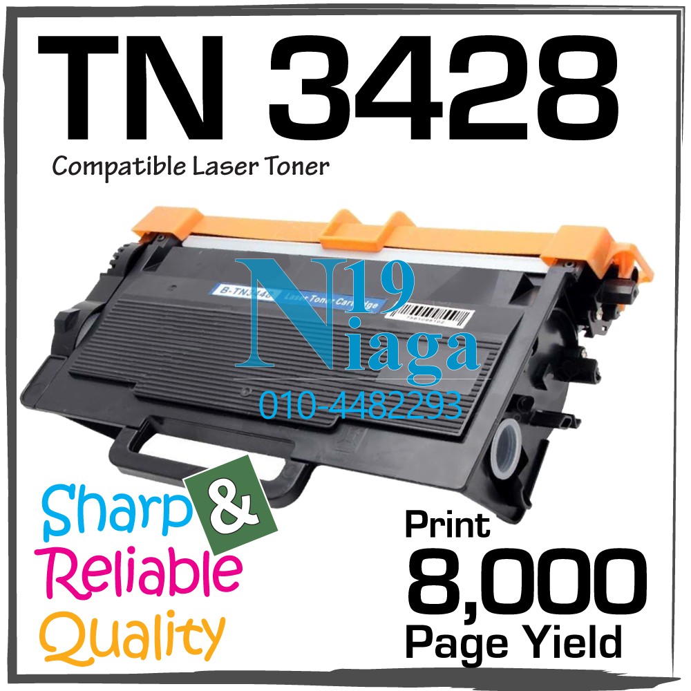 TN3428 TN3448 HL L5000D L5100DN L6200DW L6400DW MFC-L5700DN L5900DW ...