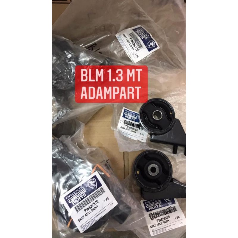 Proton Saga Blm Manual ORIGINAL Engine Mounting 1set@4biji | Shopee ...