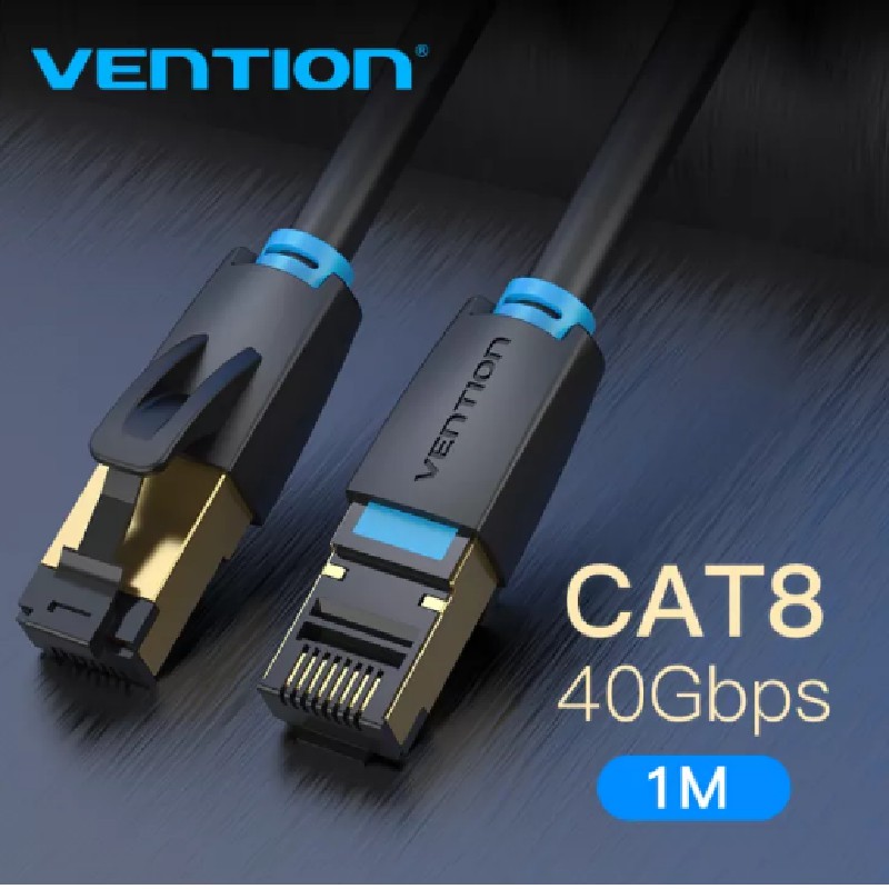 Cat 8 Ethernet Patch Cable| SFTP Super Speed- 40Gbps, 2000MHz RJ45 Cat ...