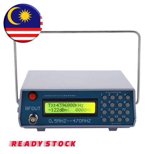 READY STOCK 0.5MHz-470MHz RF Signal Generator Meter Tester for FM Radio ...