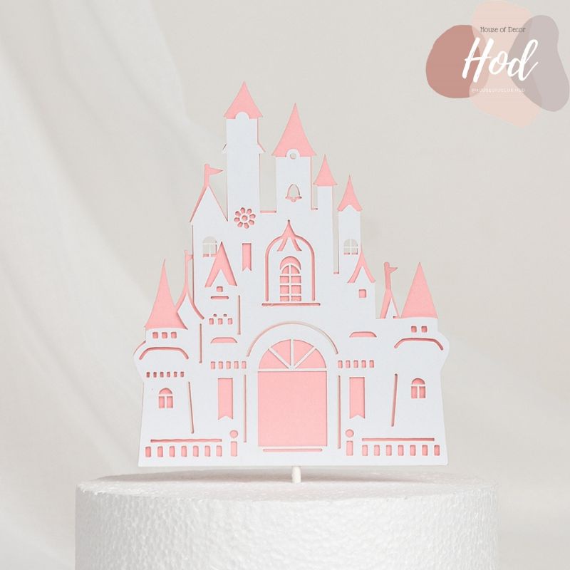 Cardboard Castle Topper Cake Toppers Kingdom Theme Fairy Tale Disney ...