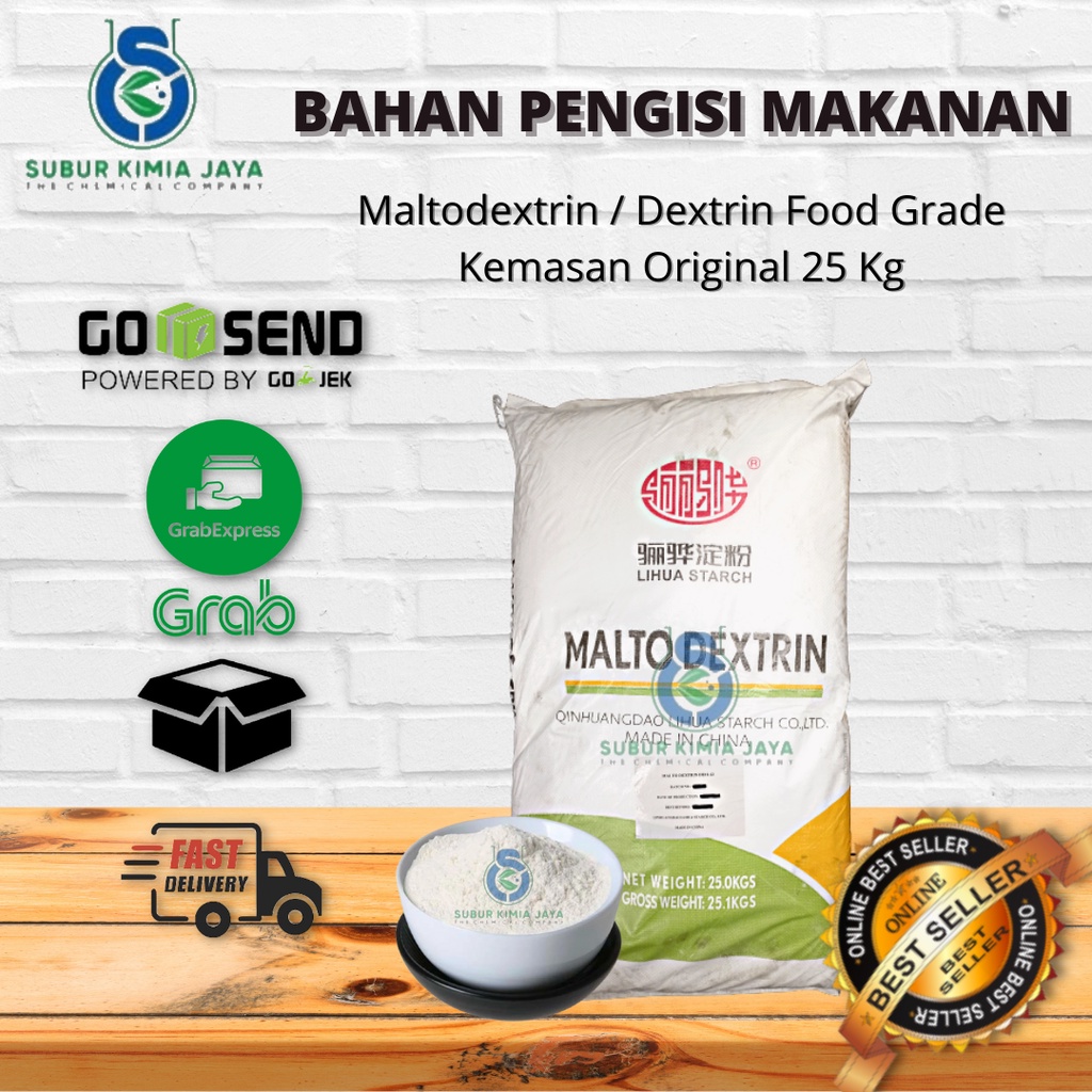 Maltodextrin / Dextrin ex Lihua DE 10-12 Food Grade / Neutral Food ...