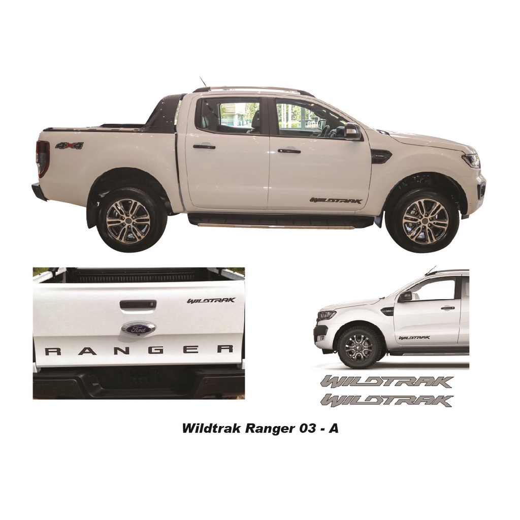 Ford ranger wildtrak OEM body sticker | Shopee Malaysia