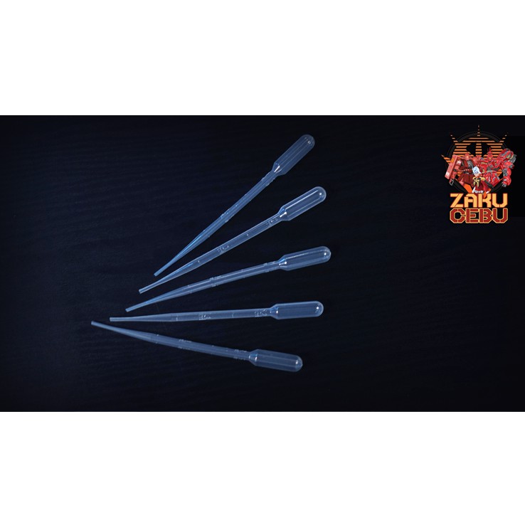 Zaku Cebu Disposable Plastic Paint Dripper Pipette (5 & 10 Piece Packs ...