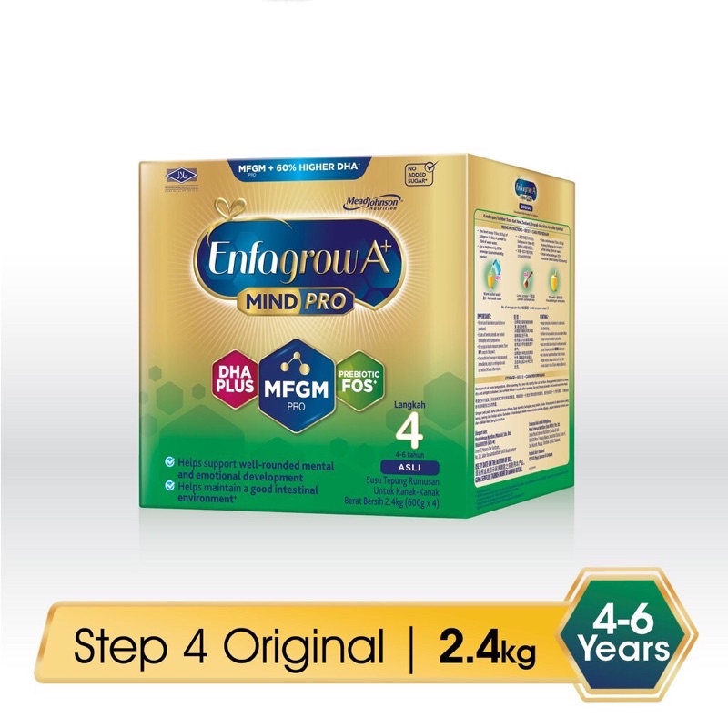 Enfagrow A+ Mindpro Step 4 Original 2.32kg | Shopee Malaysia