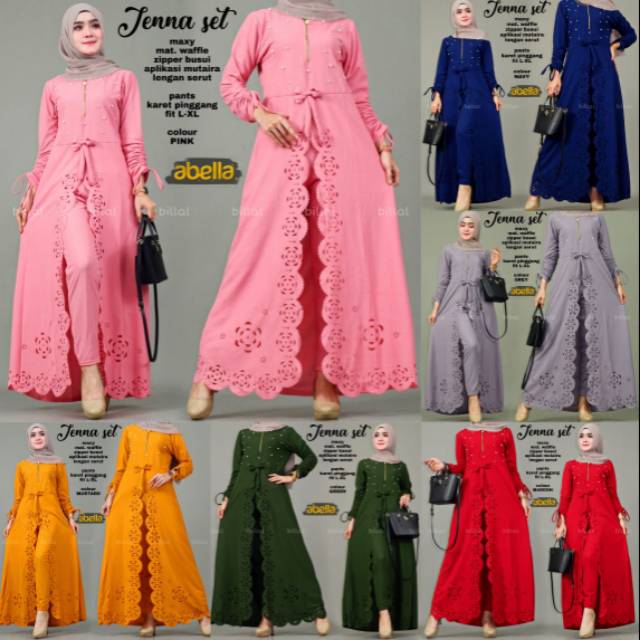 Jenna waffle Suit original ABELLA | Shopee Malaysia