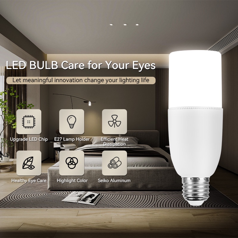 E27 LED Stick Light Bulb Mentol Led Rumah Led Bulb for Home Mentol Lampu 10W 15W 20W Daylight ...