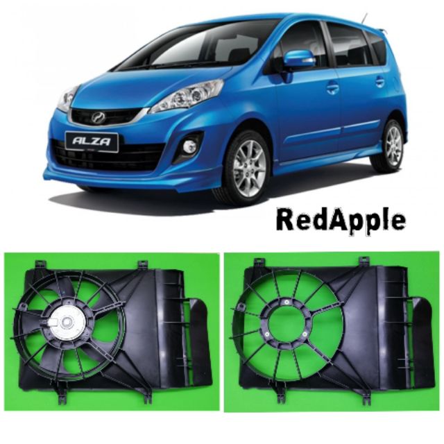 Perodua Alza 2009-2022 (1st Model) Radiator Fan Guard / Alza Fan Blade ...