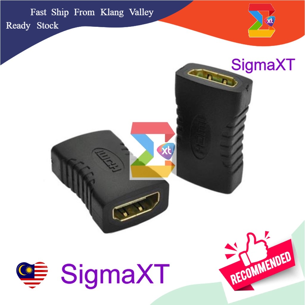 HDMI Extender Type A Female to Female Adapter Converter / PC Monitor ...