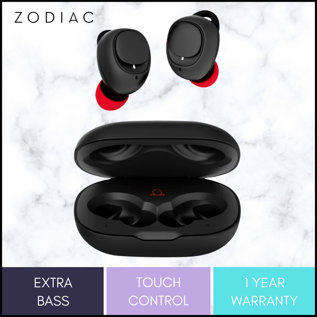 Zodiac True Wireless Earphones Bluetooth Earbuds In-Ear Headphones ...