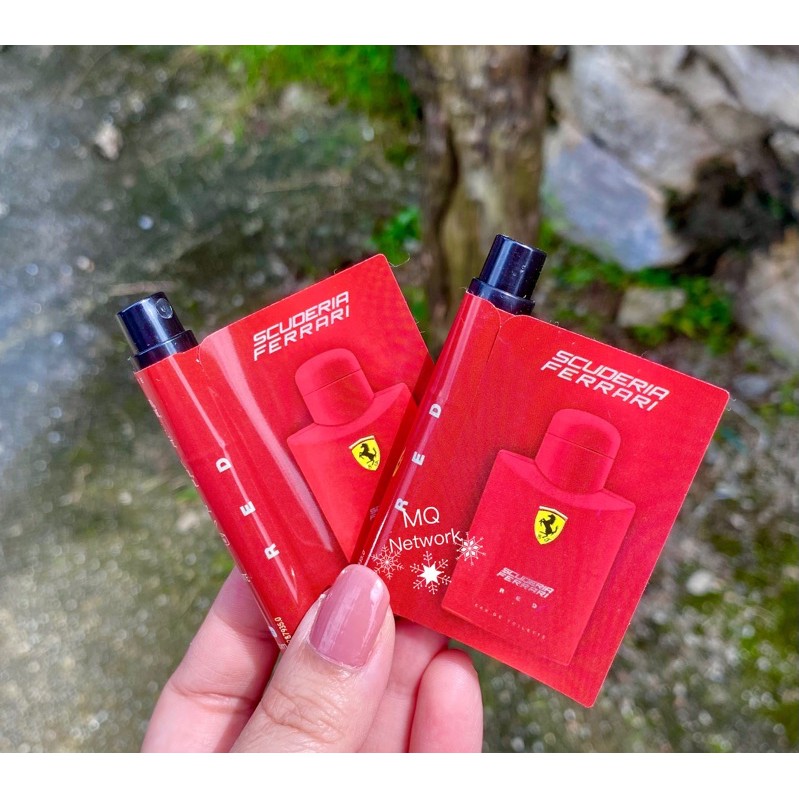 Sample/Vials Ferrari Scuderia Ferrari Red | Shopee Malaysia