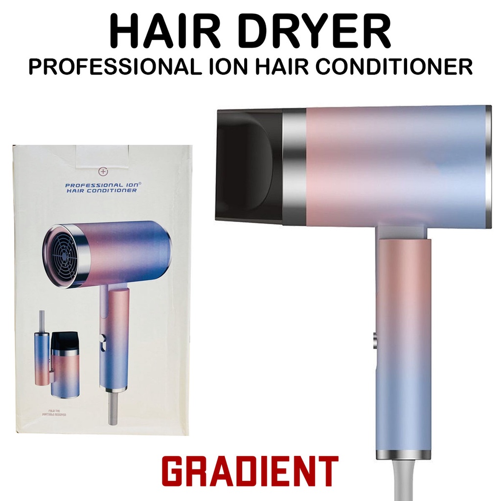 Hair Dryer Yellow Duck Hair Dryer Blue Light Hair Care Large Wind ...