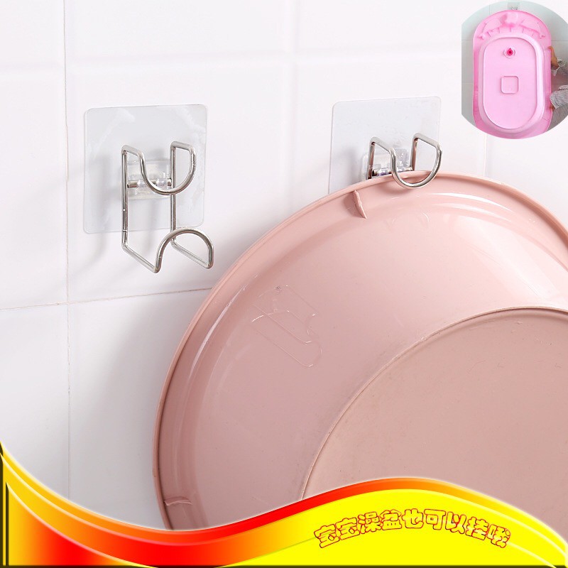 Seamless hook Stainless Steel Strong Wash basin Holder Hook for ...