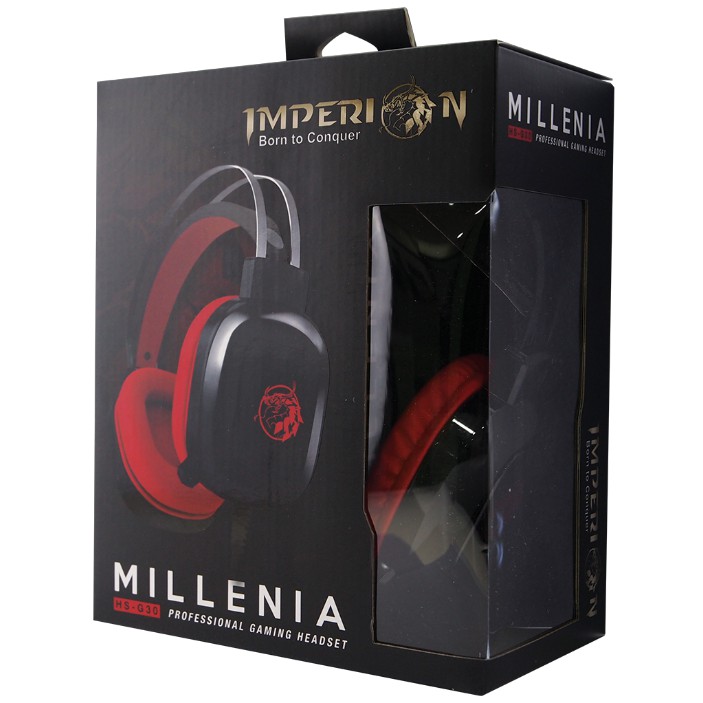 Imperion Millenia HS-G30 Gaming Headset (BLACK) | Shopee Malaysia