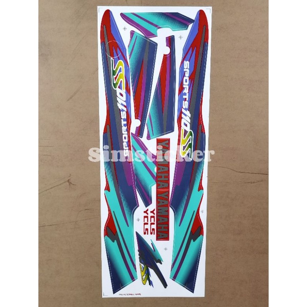 SPORT 110SS Y110 SS110 (3) Body Sticker / Stripe | Shopee Malaysia