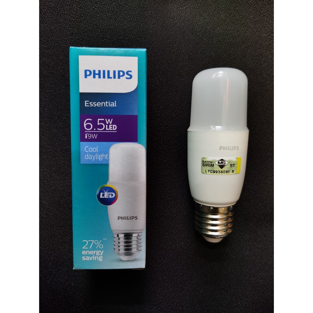 Philips 6.5w 9w 11w Essential Led Stick Bulb / Led Bulb / Mentol LED ...