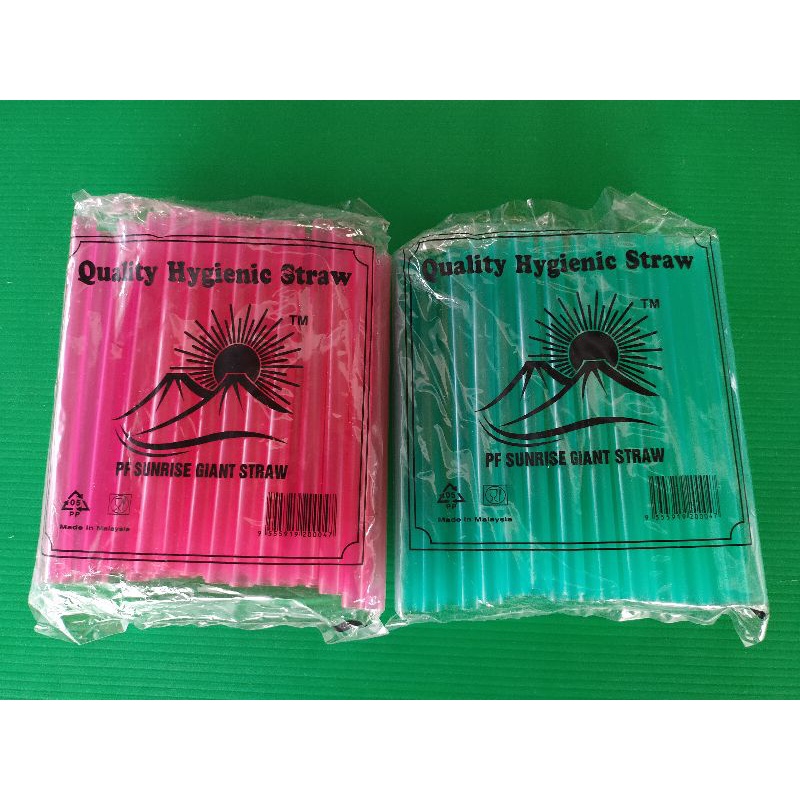 GIANT STRAW-color/FLEXIBLE STRAW[BLACK-COLOR]/Straw Bengkok/Straw ...