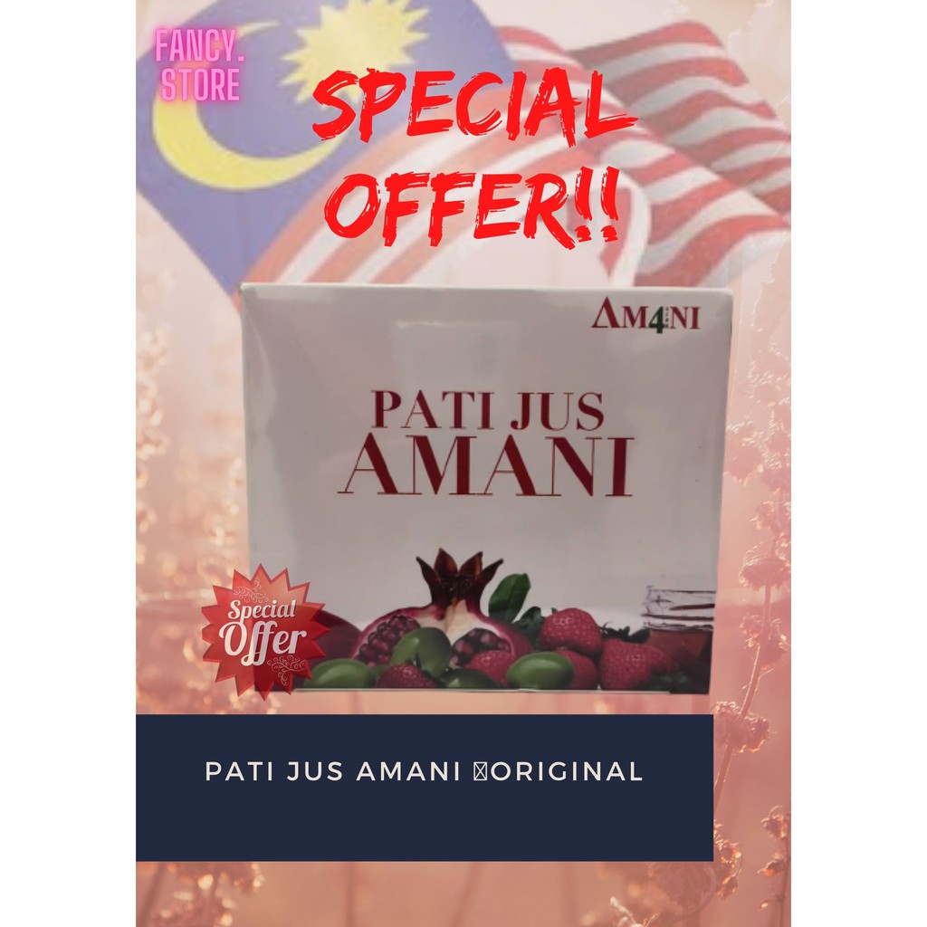 🔥[HOT ITEM]🔥 PATI JUS AMANI 💯 ORIGINAL | Shopee Malaysia