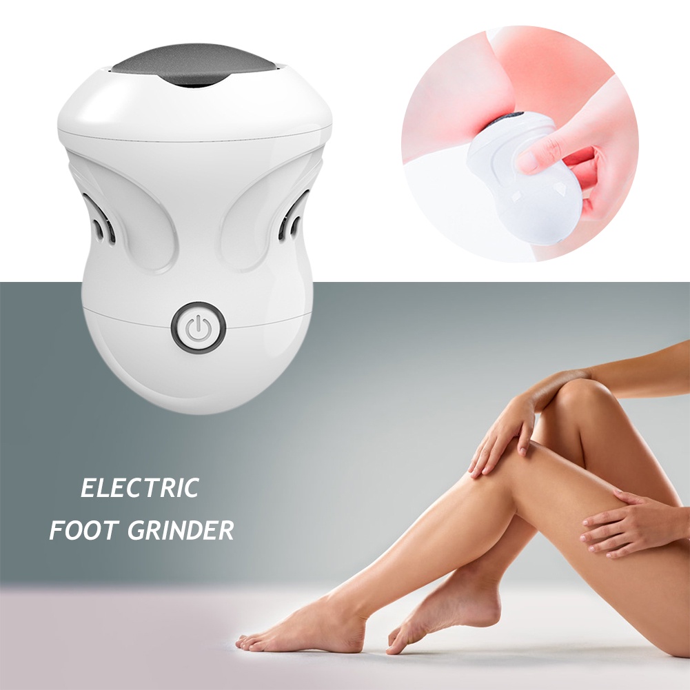 Electric foot grinding artifact to remove dead skin, calluses and ...