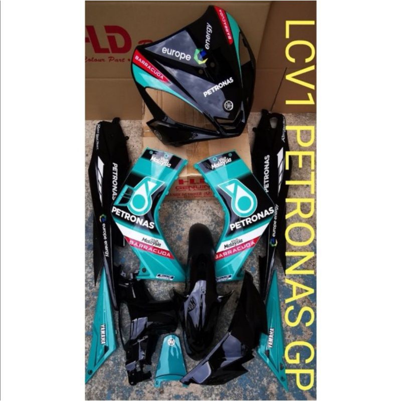 Genuine HLD YAMAHA LC135 V1 / LCV1 Petronas Limited Edition Sticker ...