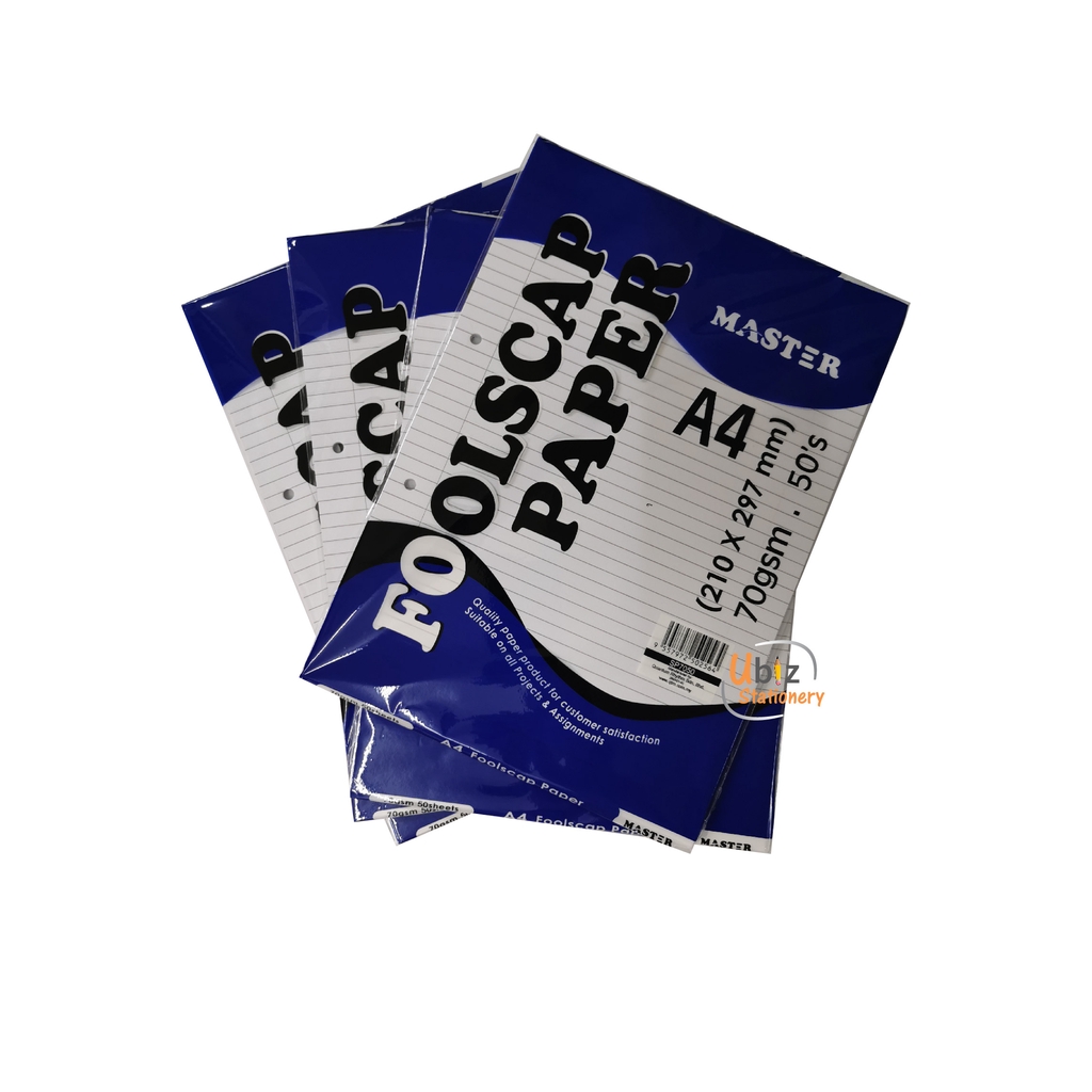 Test Pad Test Sheet Exam Pad Foolscap Paper A4 70gsm 50 Sheets / Pad ...