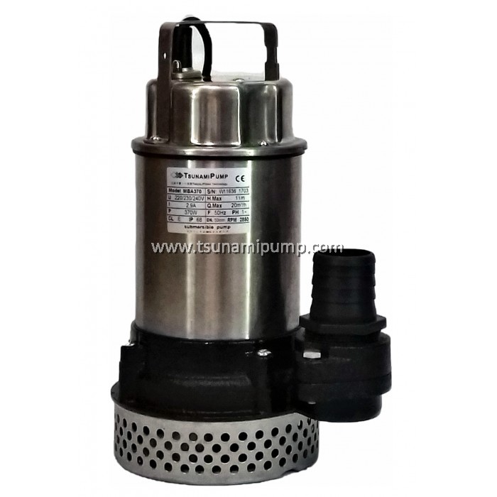 Tsunami MBA370 370W Industrial Submersible Sewage Pump ID33101 | Shopee ...