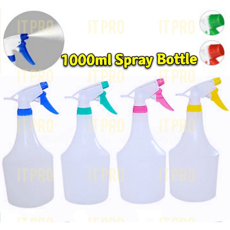 PRO🏠 500ml/1000ml Trigger Spray Bottle Plastic Water Penyembur Plastik ...