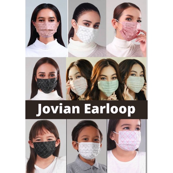 JOVIAN HEADLOOP/EARLOOP 3PLY MASK | Shopee Malaysia