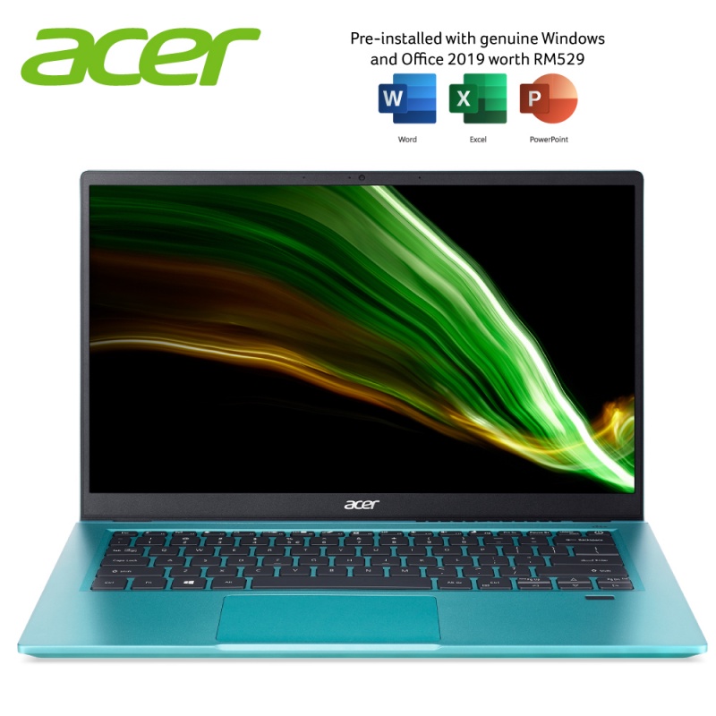Acer Swift 3 SF314-43-R6WW 14'' FHD Laptop Electric Blue ( Ryzen 5 ...
