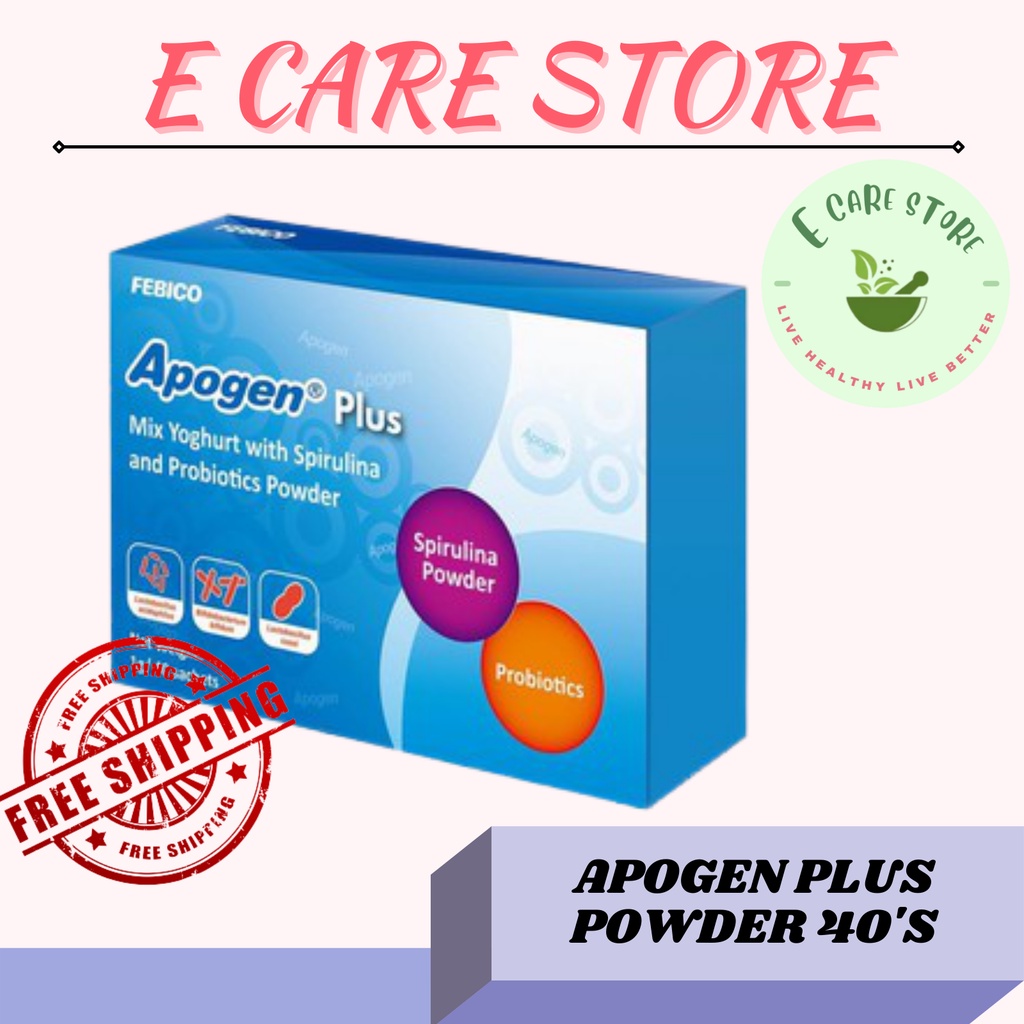 𝐑𝐄𝐀𝐃𝐘 𝐒𝐓𝐎𝐂𝐊 【 𝐄 𝐂𝐚𝐫𝐞 𝐒𝐭𝐨𝐫𝐞 】𝐀𝐏𝐎𝐆𝐄𝐍 𝐏𝐋𝐔𝐒 𝐏𝐎𝐖𝐃𝐄𝐑 𝟒𝟎'𝐒 | Shopee Malaysia