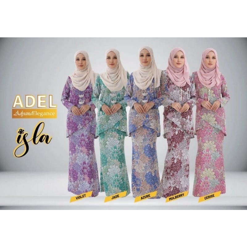 BAJU KURUNG ISLA ADEL | Shopee Malaysia