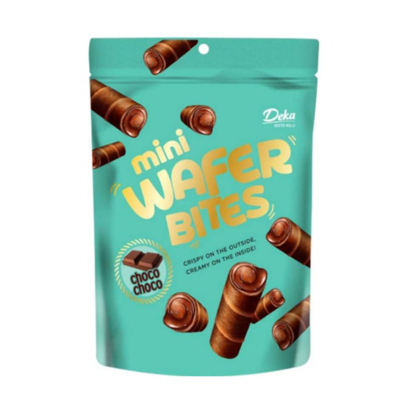 Deka Mini Wafer Bites Choco 80 g | Shopee Malaysia