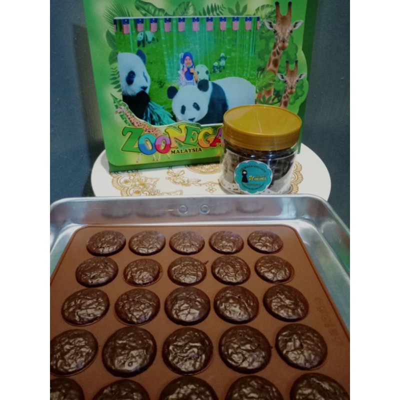 BROWNIES COOKIES DARK CHOC BERYL'S VAN HOUTEN BROWN SUGAR Premium Kukis ...