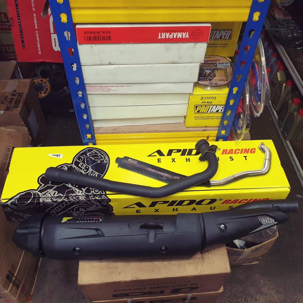YAMAHA LC135 V2-V7 LC 5S EXHAUST EZOZ 28MM STANDARD (CUTTING Y15ZR ...
