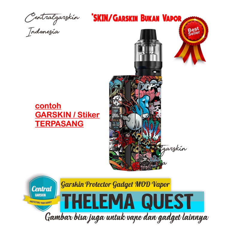 Garskin THELEMA QUEST Sticker - DOODLE | Shopee Malaysia