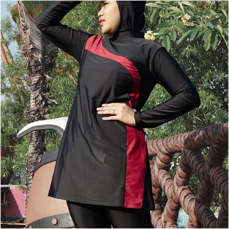 Fcm Ice Muslimah Swimsuit | Shopee Malaysia
