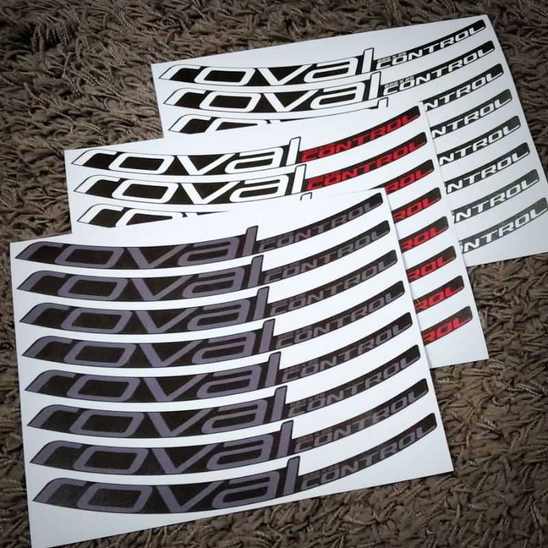 🔥original 3M printed film🔥ROVAL Control Mtb wheelset decal sticker ...