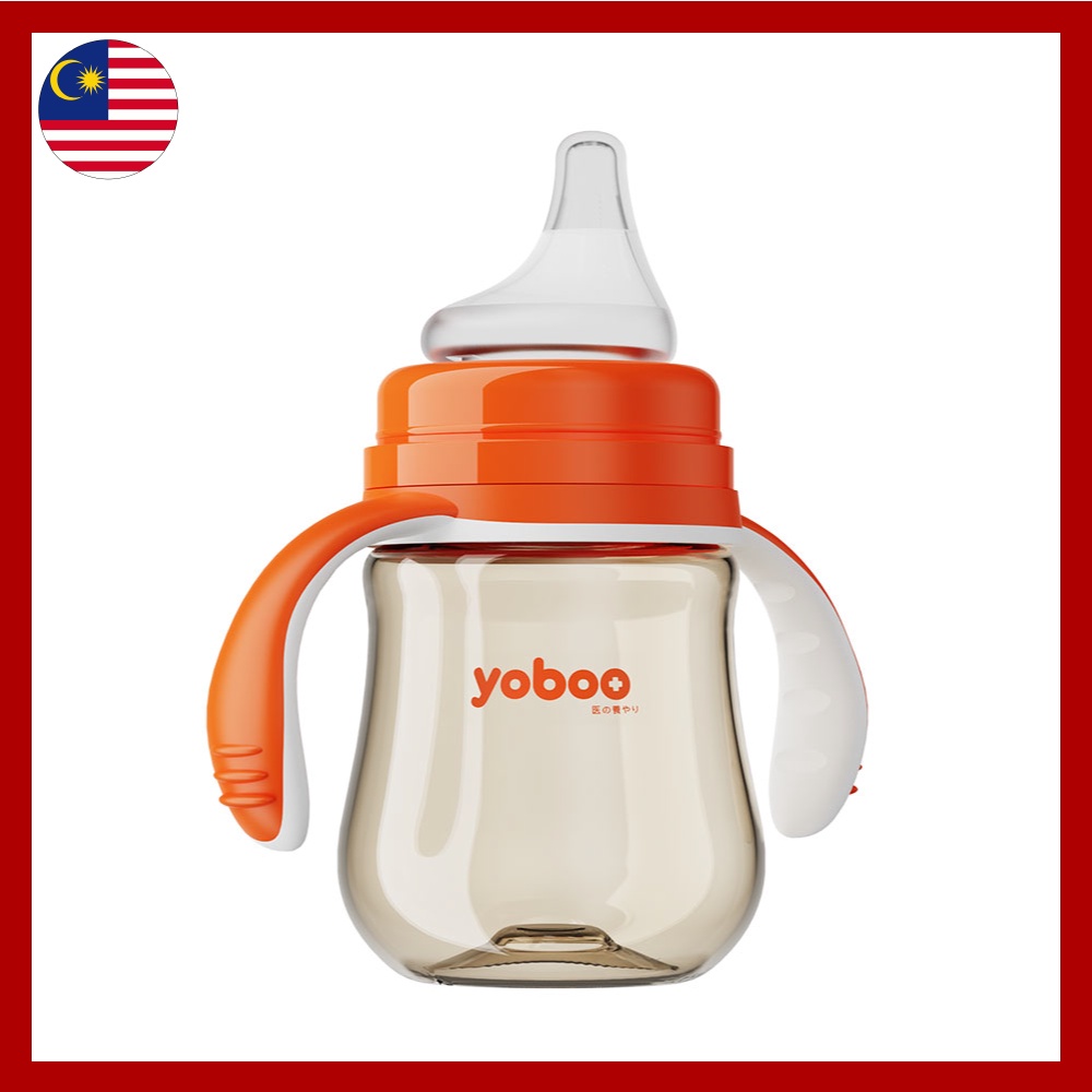 Yoboo Anti-Colic Baby PPSU Feeding Milk Bottle (240 ml) | Shopee Malaysia