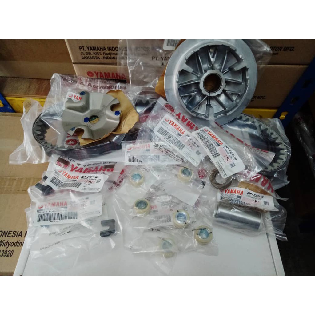 NMAX V1 N MAX BELTING SET(ORIGINAL100%) 2DP-WE76E-00 FRONT PULLY SET ...