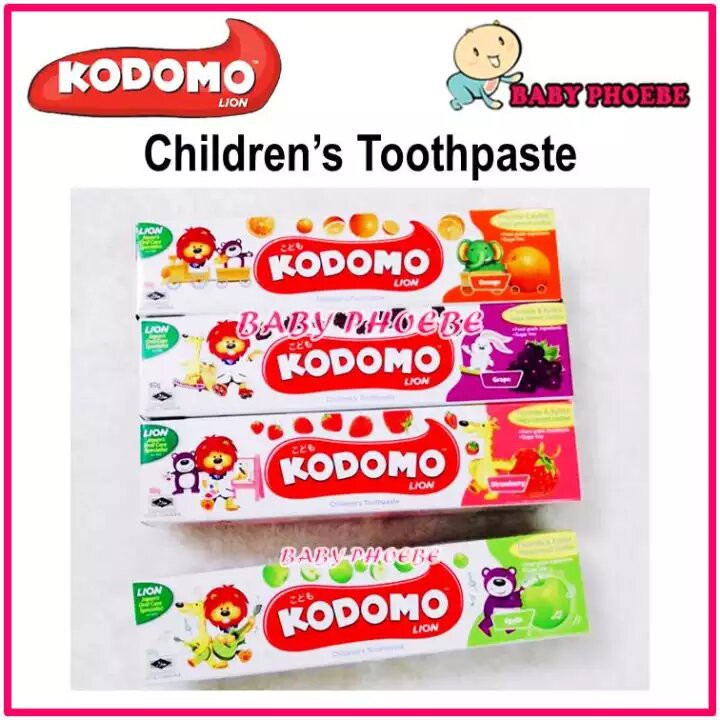 Kodomo Lion Toothpaste All Flavour 40g/80g | Shopee Malaysia
