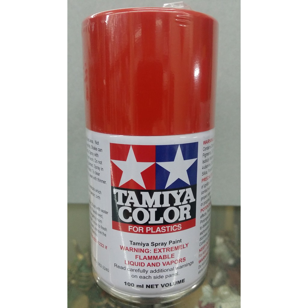 TAMIYA COLOR SPRAY - TS- 49 BRIGHT RED | Shopee Malaysia