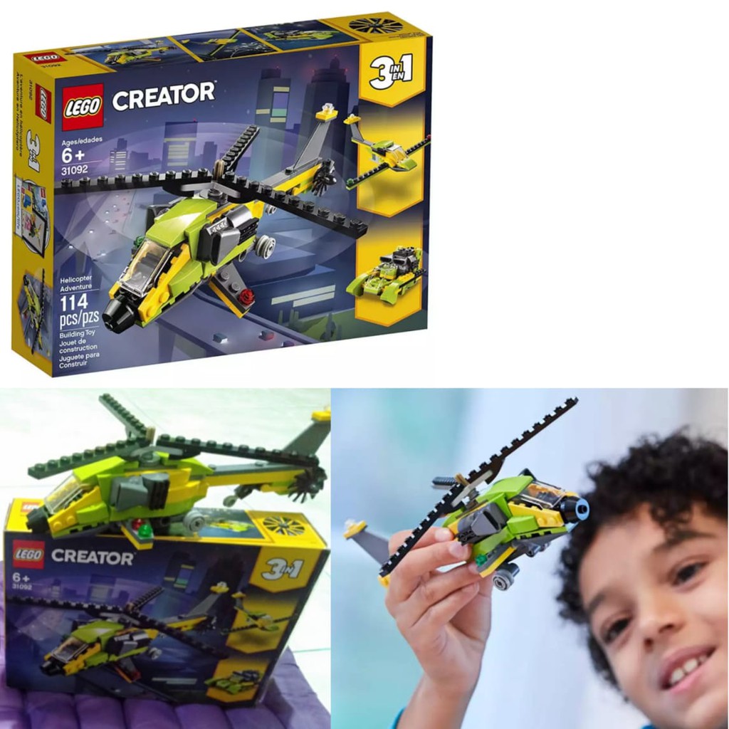 Original Lego Creator Helicopter Adventure 31092 | Shopee Malaysia