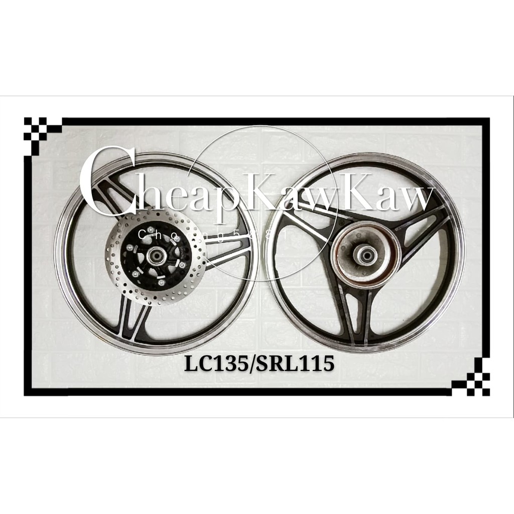 LC135 / Lagenda Z / SRL115 - WAVE 125 Sport Rim 3 batang ( Pattern ...
