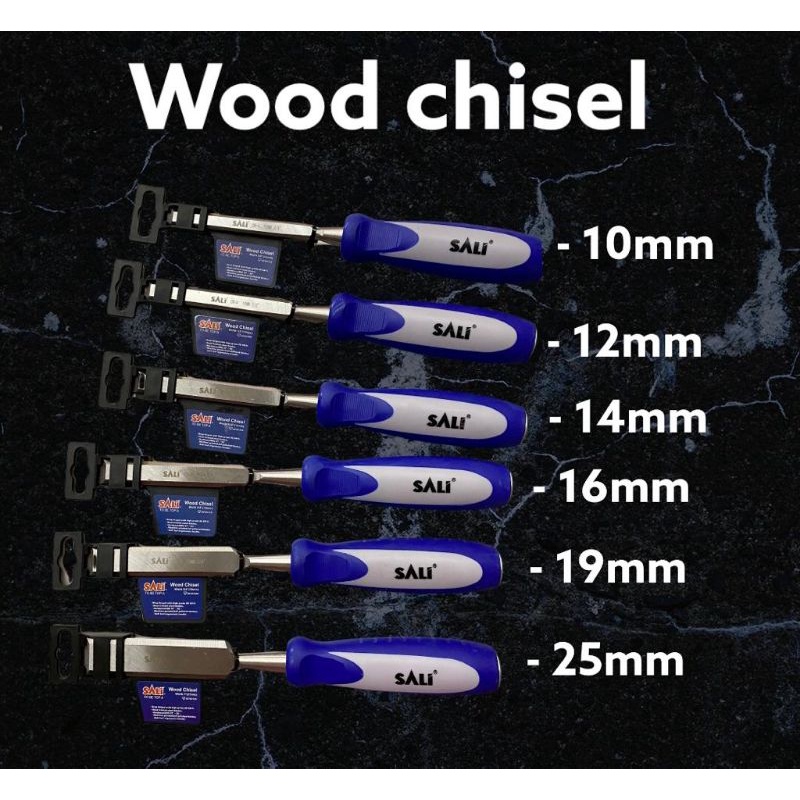 (10mm - 25mm ) Wood chisel Chiseling wood cutting/Pahat kayu Pemotongan ...