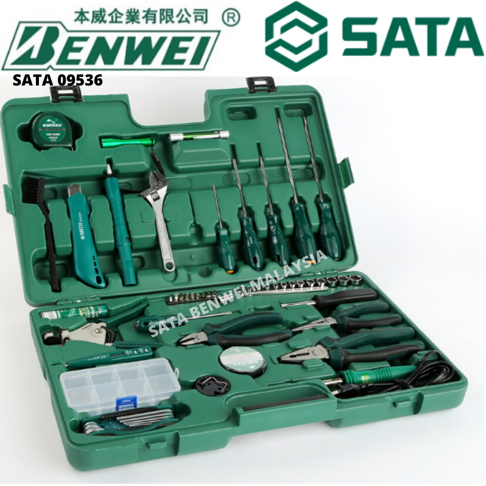 SATA 09536 56PCS TELECOMMUNICATIONS SERVICE REPAIR KITS SET | Shopee ...