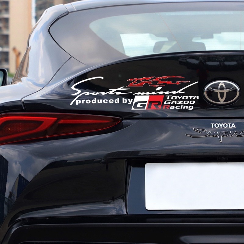 CAR STICKER / STICKER KERETA / STICKER GR GAZOO / STICKER GAZOO RACING ...