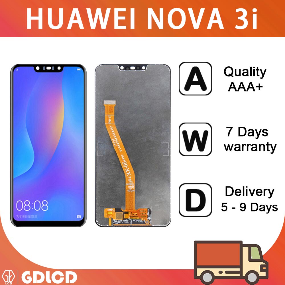 For Huawei Nova 3i LCD Display Touch Screen Panel Nova3 PAR LX1 LX9 INE ...