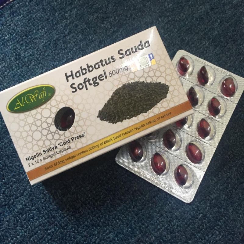 Al - Wafi Habbatus Sauda Softgel (500mg) | Shopee Malaysia