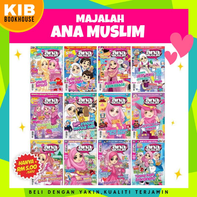 Koleksi Majalah Ana Muslim ( 10+ Tahun ) | Shopee Malaysia