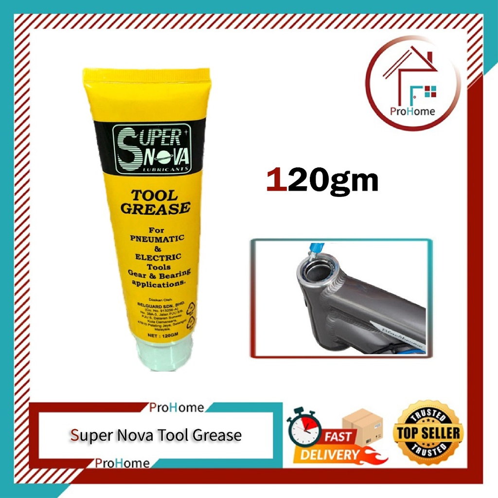 SUPER NOVA LUBRICANTS 120ML TOOL GREASE / TOOL GREASE | Shopee Malaysia